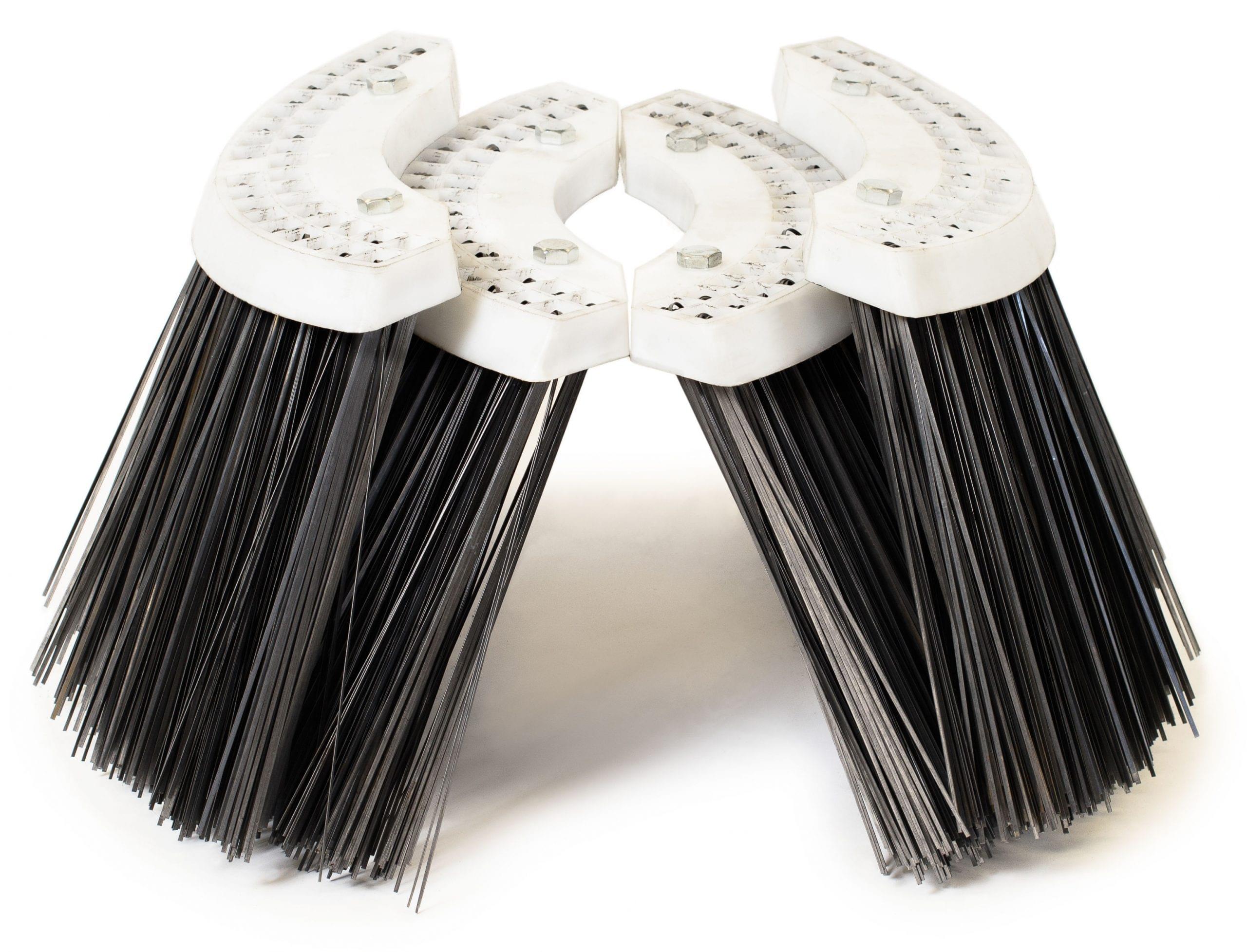 4 Segments per set. Plastic Back gutter broom,