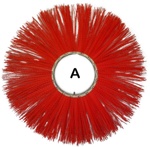 Premium Road Broom Segments 32" x 10" (810mm x 250mm)